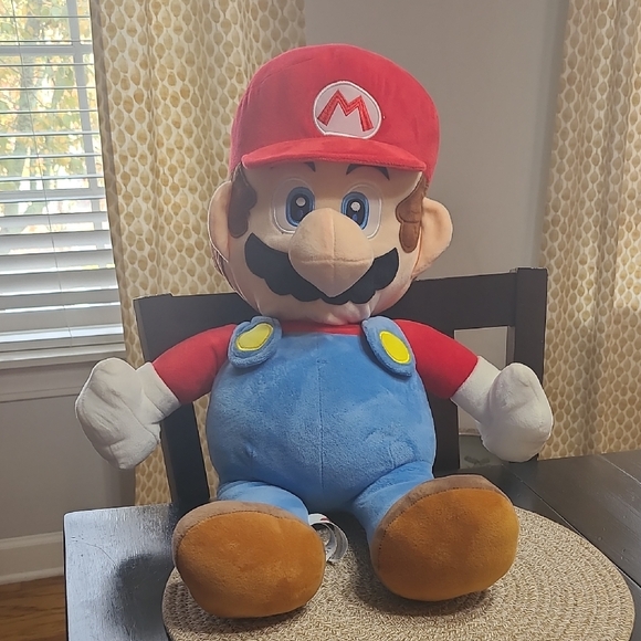 Nintendo | Toys | Nintendo Super Mario Plush With Blue And Brown Large ...
